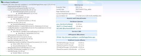 How To Enable The Developer Dashboard In Sharepoint 2010 Alexanders Blog