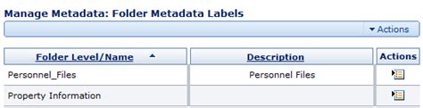 Manage Metadata Folder Metadata Labels Smartcabinet Support