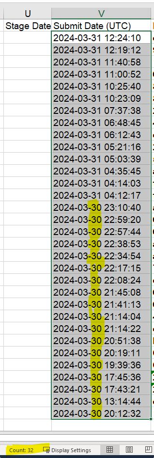 Inconsistency Between Insights Responses And Downloaded Data Community