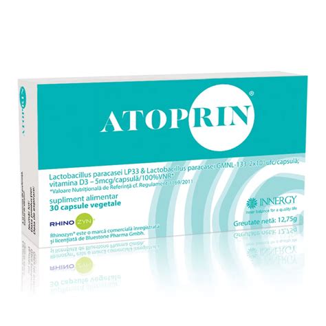 Atoprin 30 Capsule Innergy Pret Avantajos Minifarm