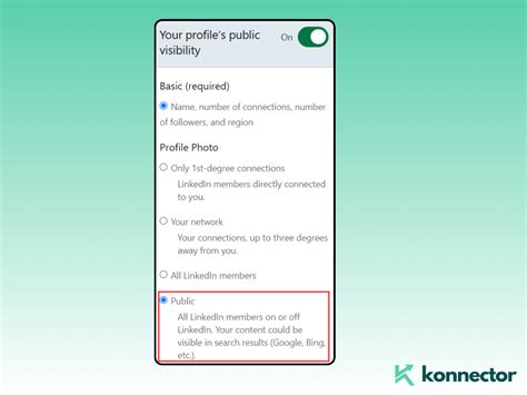 How To View Your Linkedin Profile As Others See It Konnector