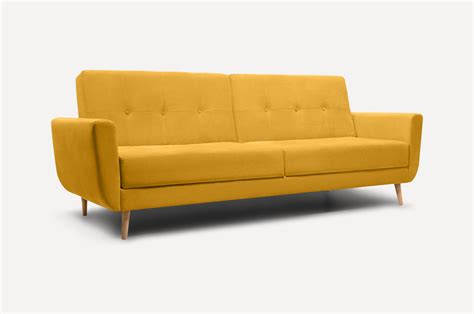 Диван Лайтси Velvet Yellow – купить в Москве по цене 25 990 рублей в ...