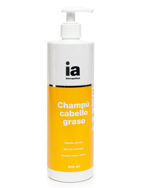 INTERAPOTHEK Шампунь для жирных волос с дозатором - глубоко очищает ...