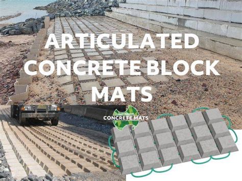 Australian Concrete Mats Erosion Control Concrete Matting