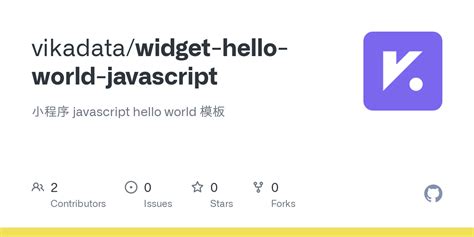 Widget Hello World Javascript Src Setting Jsx At Main Vikadata Widget Hello World Javascript