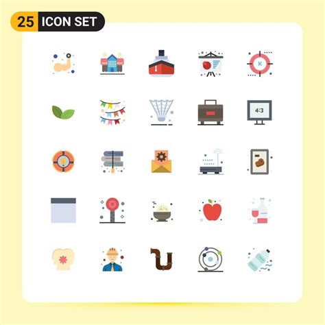 25 Universal Flat Colors Set For Web And Mobile Applications Engine