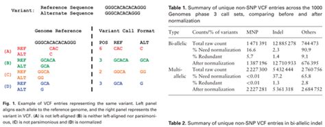 Vcf 多等位基因位点如何拆分？indel变异如何标准化？ 知乎