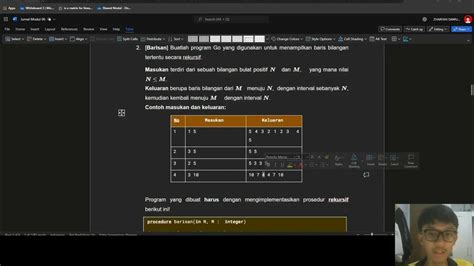 Tutorial Pengerjaan Modul 6 Youtube