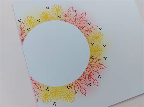 Masked Circle Deborahs Crafty Blog