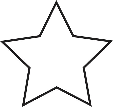 Icona A Forma Di Stella Icona Della Stella Bianca Simbolo Della