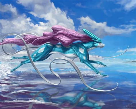 Suicune By On Deviantart Pokemon