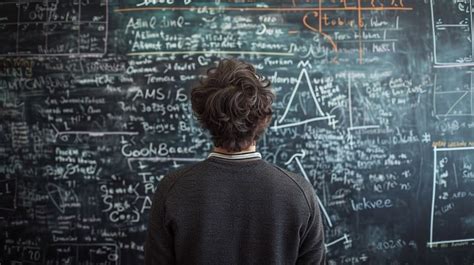 Free Solving Complex Problems Photo Mathematics Blackboard Thought
