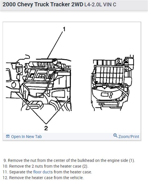 How To Remove The Heater Core Details To Remove Heater Core
