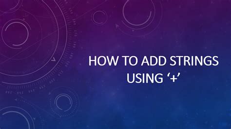 How To Add Strings Using ‘ Programming Funcodepro
