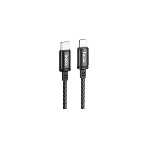 Type-С кабель Hoco X89 Wind Type-C - Lightning 1 метр, 20W, 3A, нейлон ...