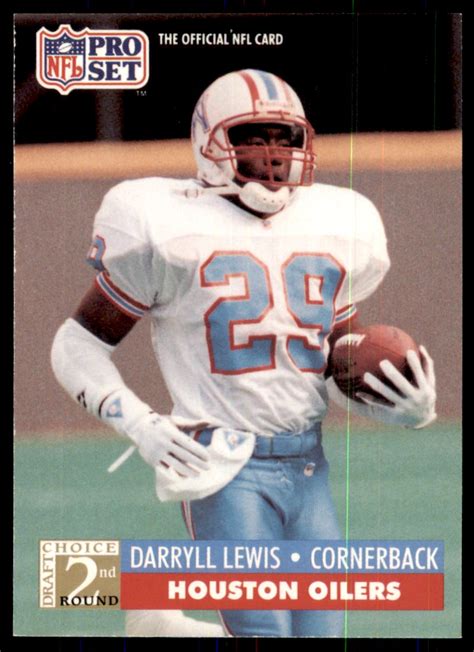 1991 Pro Set Darryll Lewis 767 On Kronozio