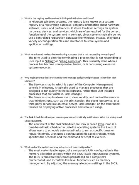 Prelims Assignment 4 Pdf Bios Command Line Interface