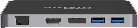Hypertec Hypertec Prodockessential 4 Universal Usb C Dock With Hdmi