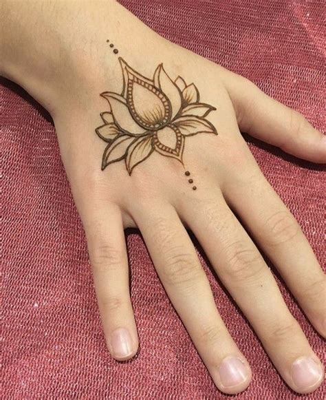Henna Lotus Flower Tattoo Meaning