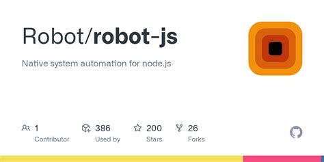 Github Robot Robot Js Native System Automation For Node Js