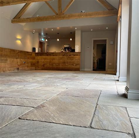 Flagstone Flooring Interior