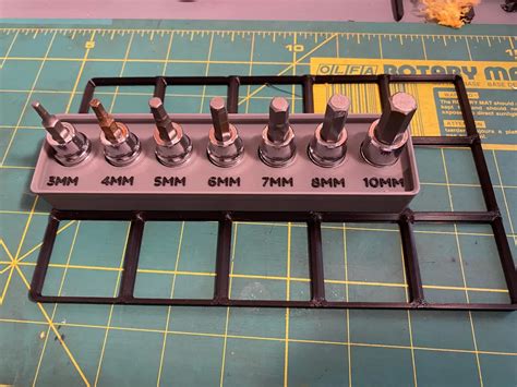 Gridfinity Kobalt 38ths Metric Hex Socket Set By Innaruck Makerworld Gridfinity Kobalt 38ths Metric Hex Socket Set By Innaruck Makerworld