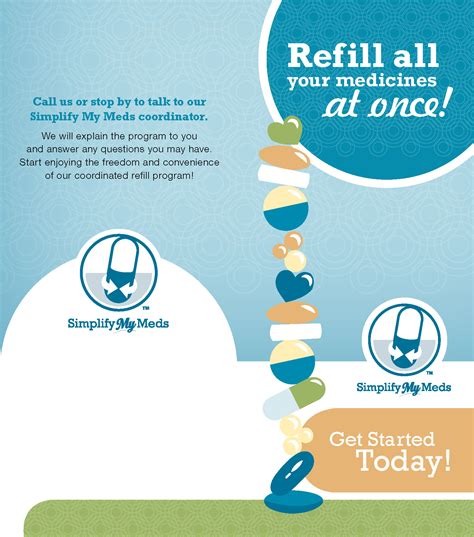 Item Detail Simplify My Meds Brochures Per Pack