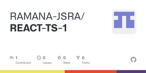 Github Ramana Jsrareact Ts 1
