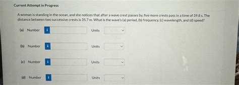 solved current attempt in progressa woman is standing in the