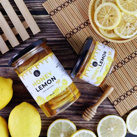 เลมอนดองน้ำผึ้ง Lemon Honey สูตรไม่มีน้ำตาล ขนาด 590 Ml Shopee Thailand