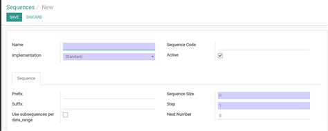 How To Configure The Request Numbering Sequence Daisanerp Phần Mềm