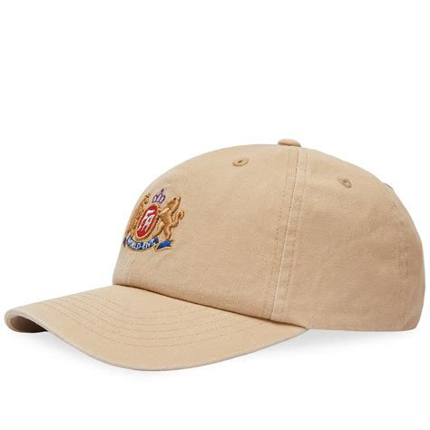 Fucking Awesome Crest Strapback Cap Khaki END GB