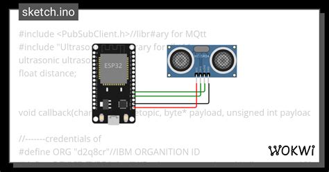 Ultrasonic Copy Wokwi Esp32 Stm32 Arduino Simulator