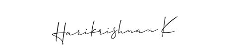 98 Harikrishnan K Name Signature Style Ideas Excellent Esign