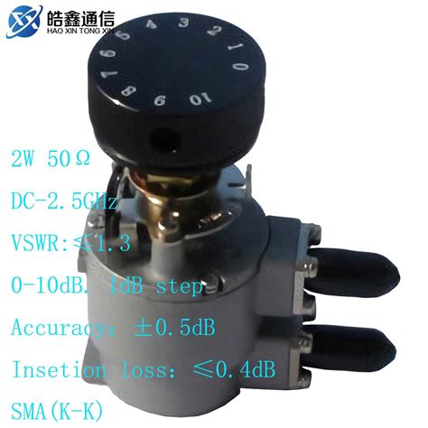 2W Rotary Attenuator Step Attenuator And Rotary Drum Attenuator