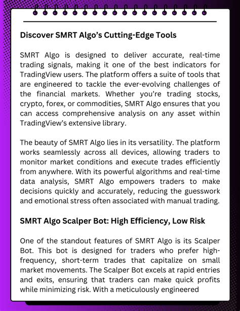 Ppt Trading View Best Indicators Why Smrt Algo Stands Outtrading View Best Indicators