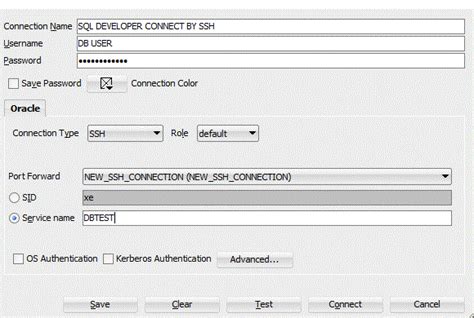 Using Ssh From Sql Developer Sql1