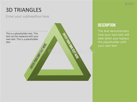 Triangles PowerPoint Template