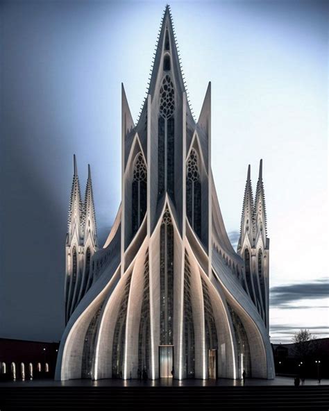 Gothic Modern Architecture Modern Gothic Buildings Future Gothic