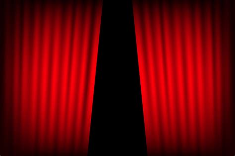 영화에 대 한 엔터테인먼트 커튼 배경입니다 아름 다운 빨간 극장 접힌 커튼은 검은 무대에 커튼 벡터 일러스트입니다 0명에 대한 스톡 벡터 아트 및 기타 이미지 Istock
