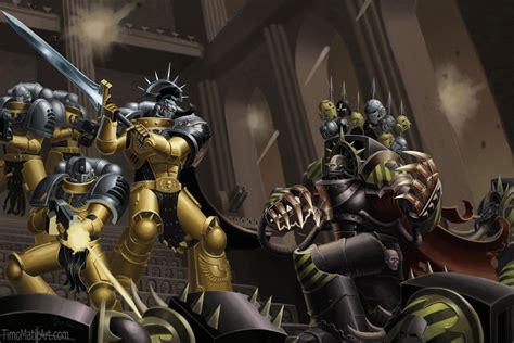 Artstation Reclaimers Of Dorn Vs Iron Warriors Timo Matic In 2024
