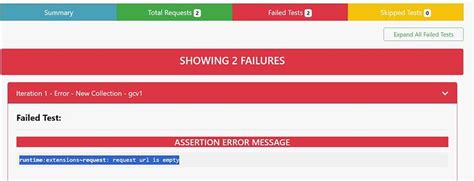 Collection Runner Failure 🙋 Help Postman Community