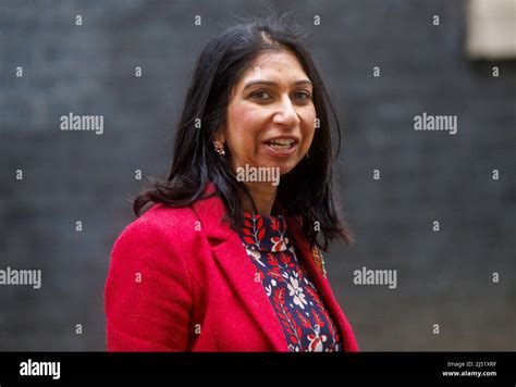 London Uk 19th Apr 2022 Suella Braverman Attorney General At