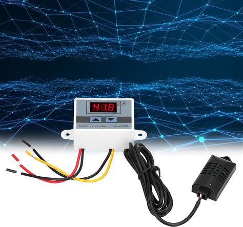 Digital Moisture Controller Module LED Hygrometer Sensor Switch For Winter Gardens Storage