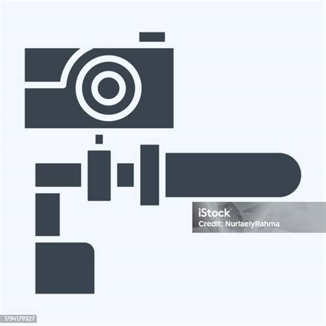 아이콘 자전거 기호와 관련된 카메라입니다 글리프 스타일 심플한 디자인 편집 가능 간단한 일러스트레이션 가득 찬에 대한 스톡 벡터 아트 및 기타 이미지 Istock