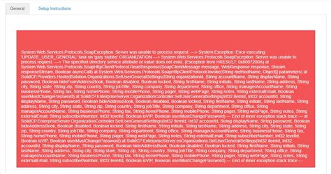 Error When Clicking Disable User On Hosted Organization Sharepoint