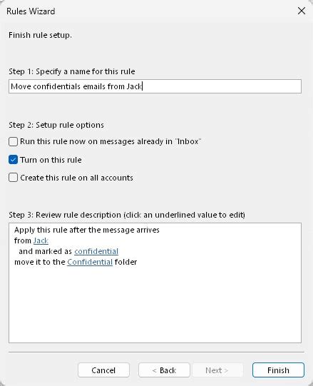 How To Set Up Rules In Outlook