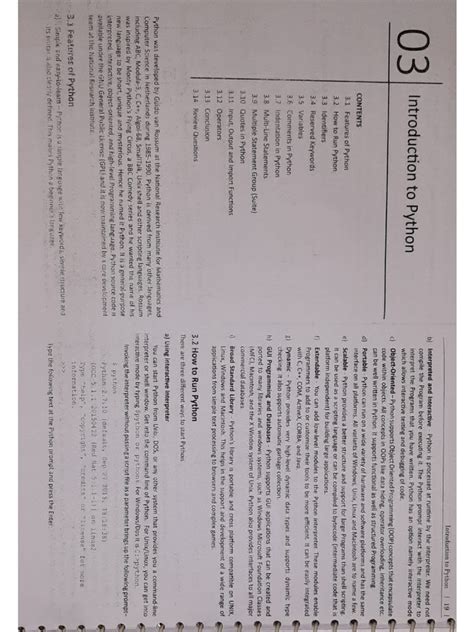 Unit 1 Notes Python Programming Pdf
