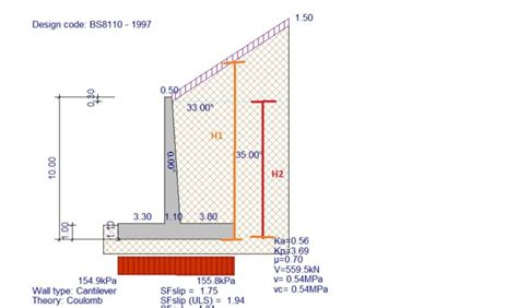 Lateral Earth Pressure Calculation Example The Earth Images Revimage Org