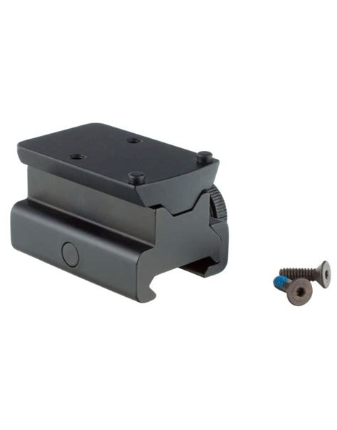 Trijicon Rmr Mount Tall Fits Picatinny Rail Matte Finish